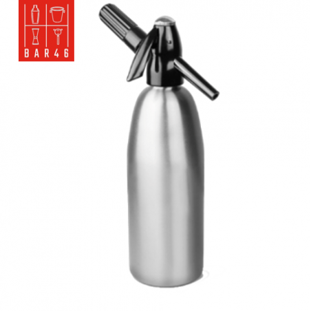 Bar46 Brand Stainless Steel Mesh Soda Siphon – 1 Liter